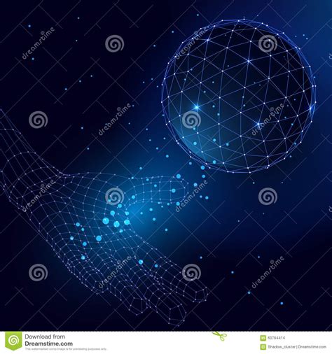 Abstract Vector Sphere Stock Vector Illustration Of Flow 60784414