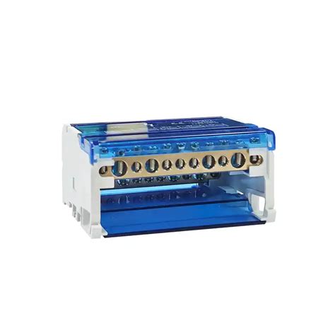 4 Phase Busbar Din Rail Power Distribution Terminal Block Large Current Zhnl 411 Electrical