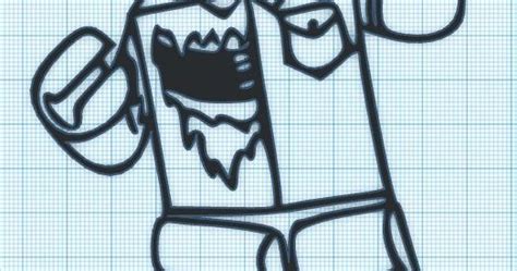 ZOMBIE LEGO WALL ART By Ogama Industries Download Free STL Model Printables Com