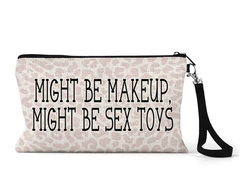 Funny Makeup Bag Toiletry Bag Women Adult Toy Bag Sex Toys Sex Toy Privacy Pouch Cosmetics Bag