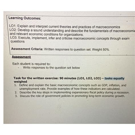 Solved Learning Outcomeslo1 Explain And Interpret Current