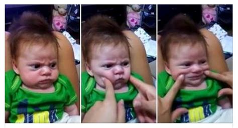 ძალიან გაბრაზებული ბრაზილიელი ბიჭუნა გაღიმებაზე უარს ამბობს