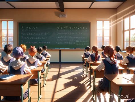 Anime School Classroom