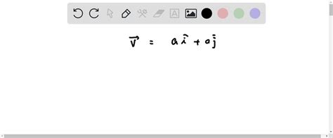 Solved Find The Vector V Whose Magnitude Is 7 And Whose Component In