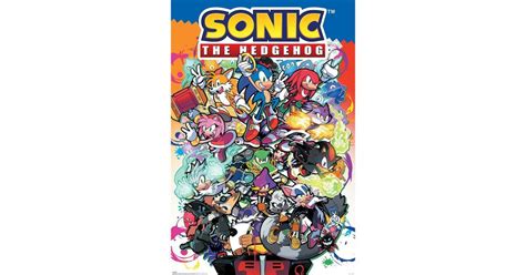 Sonic The Hedgehog Sonic Comic Characters Maxi Poszter Pepitahu