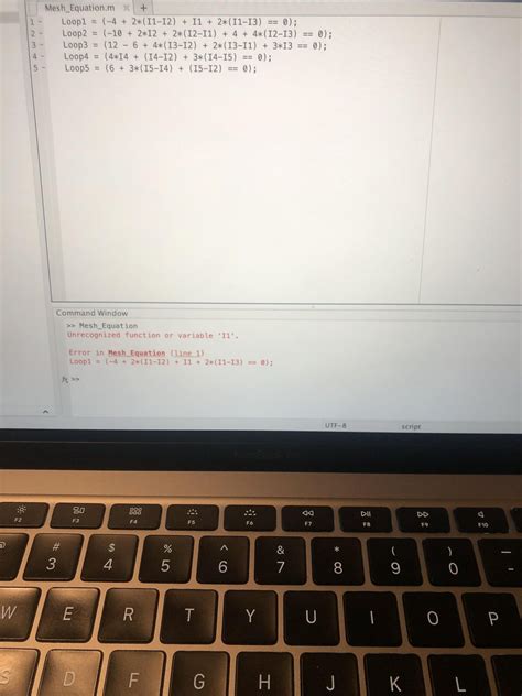 I Have A Homework Assignment To Solve For The Mesh Equations In This