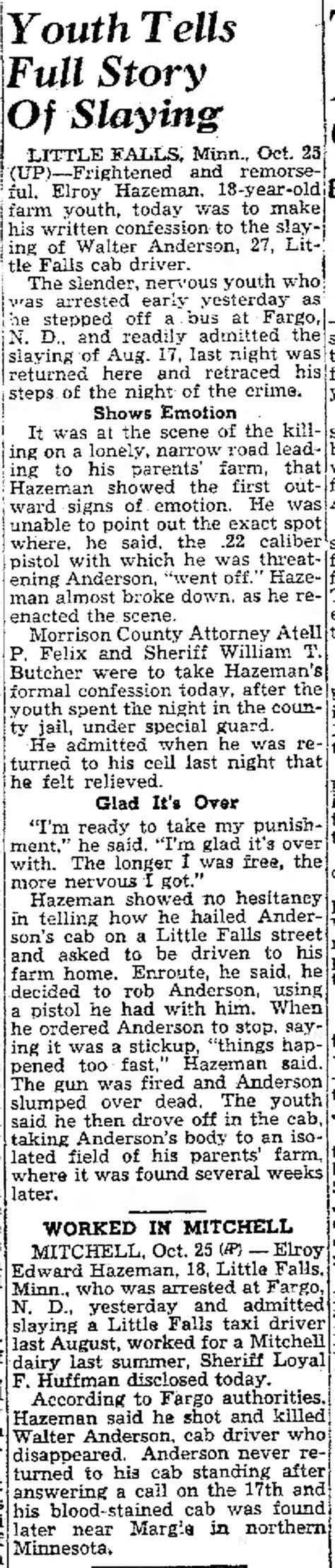 Worked In Mitchell Sd Before The Murder ™