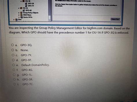 Solved You Are Inspecting The Group Policy Management Editor
