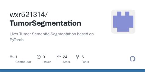 Github Wxr521314tumorsegmentation Liver Tumor Semantic Segmentation Based On Pytorch