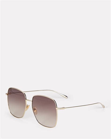 Gucci Wire Square Sunglasses Editorialist