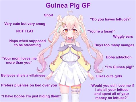 Guinea Pig Vtuber Girlfriend Rvirtualyoutubers