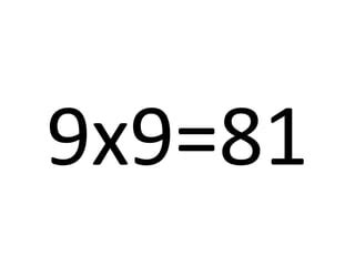 Tabla Del 9 Para Memorizar Ppt