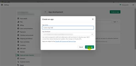 Connect Merchize To Shopify Api Via A Custom App Print On Demand