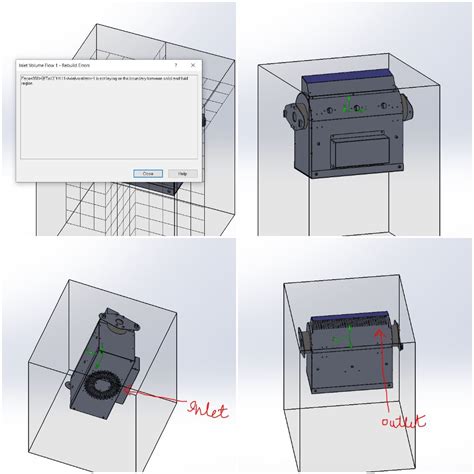 ERROR In SImulation Setup Hello I Am Trying To Simulate Internal Flow In The Extrusion Hub