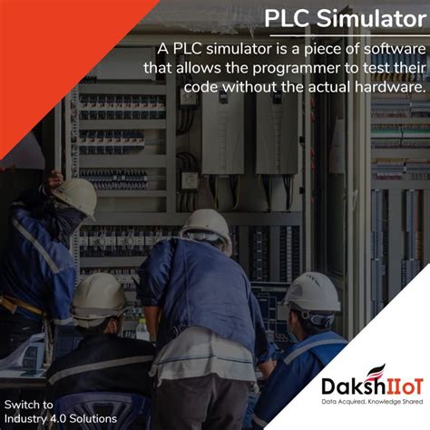 Dakshiiot On Linkedin Plc Control Plc Simulation Plc Simulation