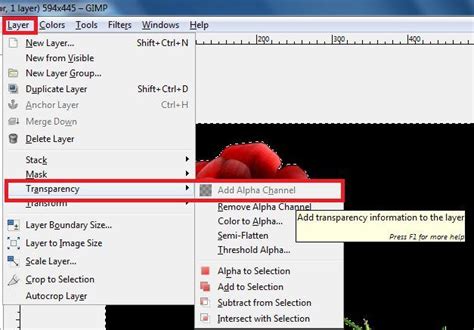 How To Make An Image Background Transparent Using Gimp