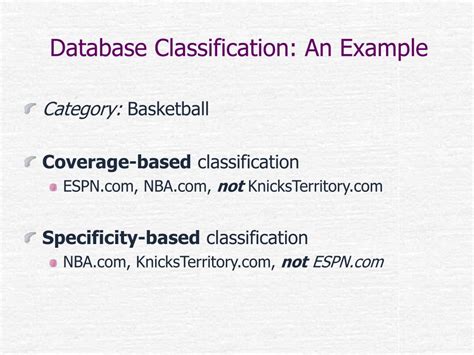 Ppt Probe Count And Classify Categorizing Hidden Web Databases Powerpoint Presentation Id