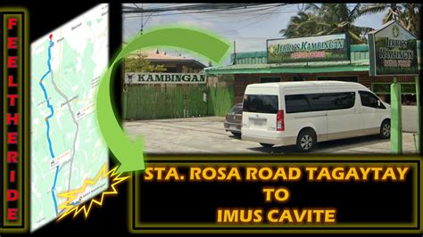 Feel The Ride 06 Sta Rosa Road Tagaytay To Imus Cavite Julstub Youtube