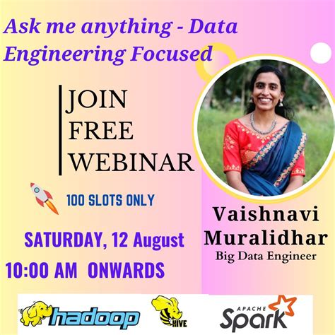 Vaishnavi Muralidhar On Linkedin Bigdata Bigdataengineer