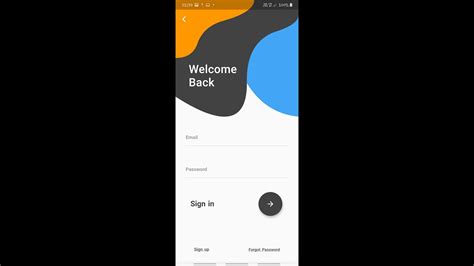 Flutter Loginsignup Uiux Design With Source Code Youtube