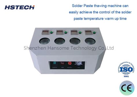 Plc Controlled 4 Tank Solder Paste Warm Up Machine For Improved Production