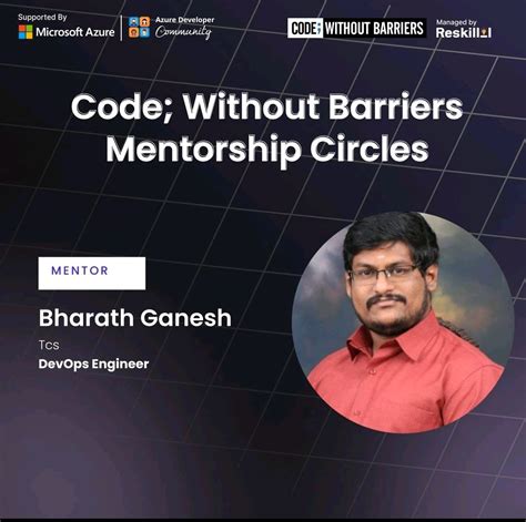 Codewithoutbarriers Microsoft Azure Developercommunity Bharath