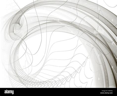 Abstract Grid Lines Vector Composition With Motion Effect Stock Vector