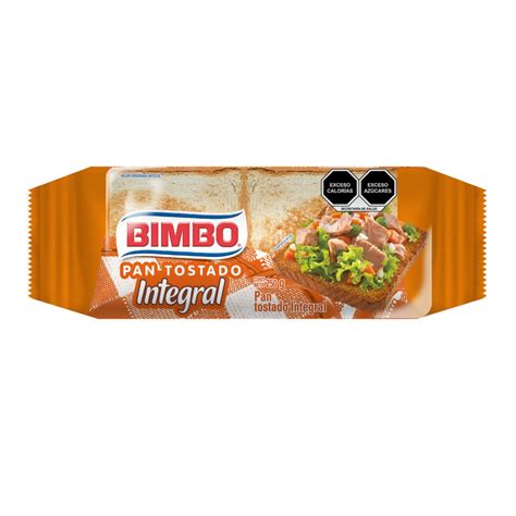 Pan Tostado Integral Bimbo Merkabastos