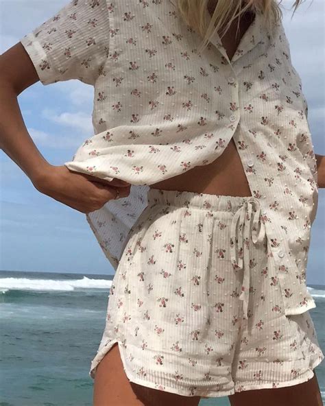 Pin By 𝒜 On ─ Fashion Cute Pajama Sets Cute Sleepwear Cute Pajamas