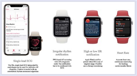 Main Apple Watch Options Are Available For Everyday Use Af Atrial Download Scientific Diagram