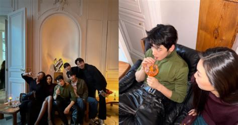 차은우·김도연 파리 패션위크서 생로랑 2026 S S 맨즈 컬렉션 빛내다