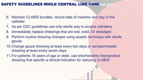 Care Of Cvp Line Pptx First Aid Injuries