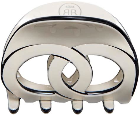 Bybarb Hair Claw Coco White