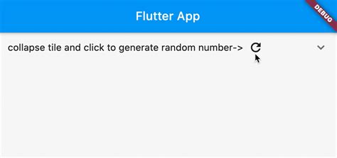 Should Enable ExpansionTile To Be Programmatically Expanded Collapsed Issue Flutter