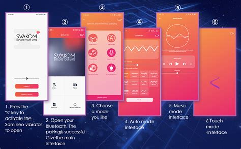 SVAKOM SAM NEO Electric Masturbator Cup With App Control 5 Vibration 5 Suction Modes Sex Toys