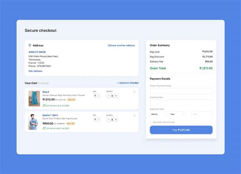Ui Design Sample Public Behance