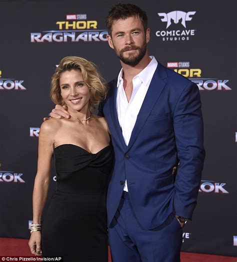 Elsa Pataky Outshines Husband Chris Hemsworth At Premiere Daily Mail