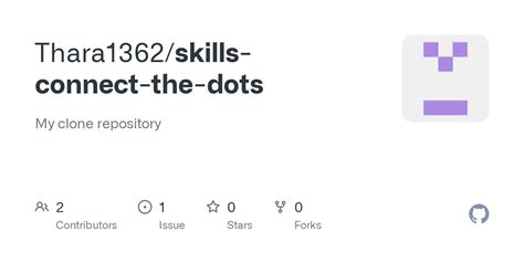 Github Thara Skills Connect The Dots My Clone Repository