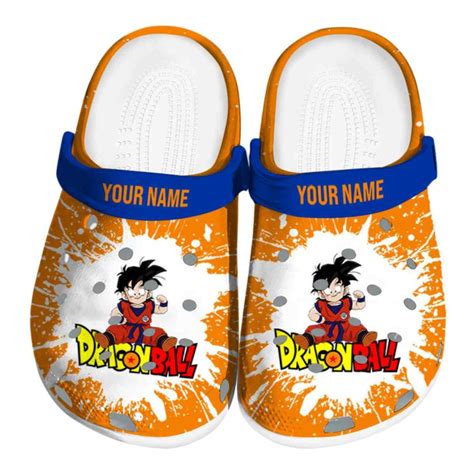 Personalized Son Gohan Dragon Ball Splash Art Clog Vivacrocs