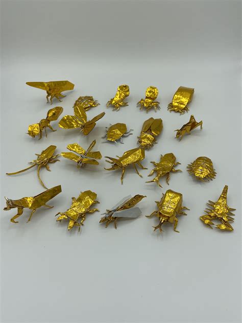 The Complete Origami Insects And Their Kin By Robert J Lang Each Of The Twenty Models Is