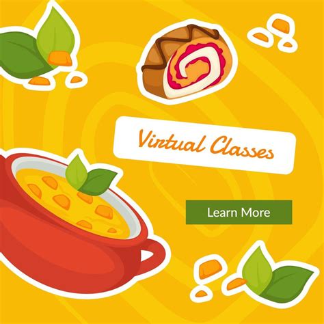Virtual Classes Learn More Online Courses Website 17670002 Vector Art