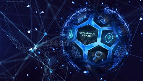 Optimization Software Technology Process System Business Concept Business Technology Internet