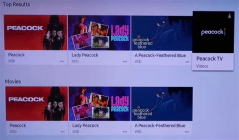 Peacock On Samsung Smart Tv At Tvsamsung Activate Code