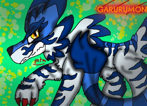 Garurumon By Megathundermaster On Deviantart