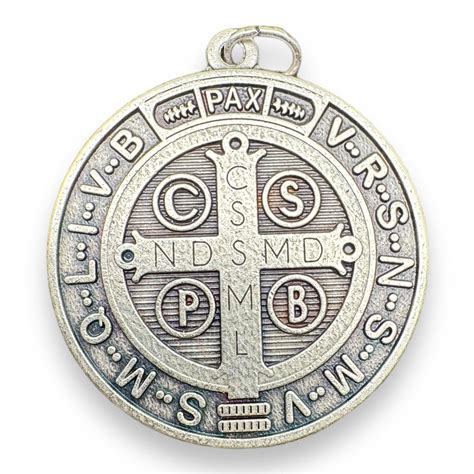 St Benedict 1 5 Medal Catholic Medal Catholic Ts Blessed