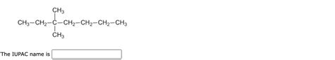 Solved The Iupac Name Is Chegg Com