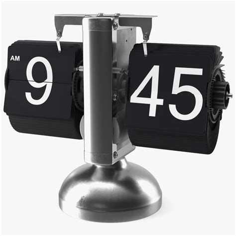 Flip Clock 3d Models Download Free3d