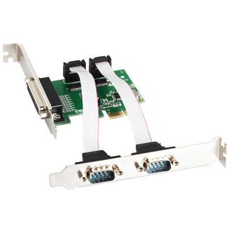 E GREEN PCI Express Kontroler 2xSerial 1 Parallel Konovo Rs