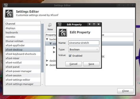Enable Multi Display Wallpaper On XFCE Xubuntu
