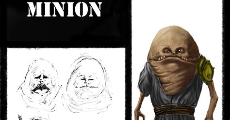 The Art Of Saul Minion Model Sheet